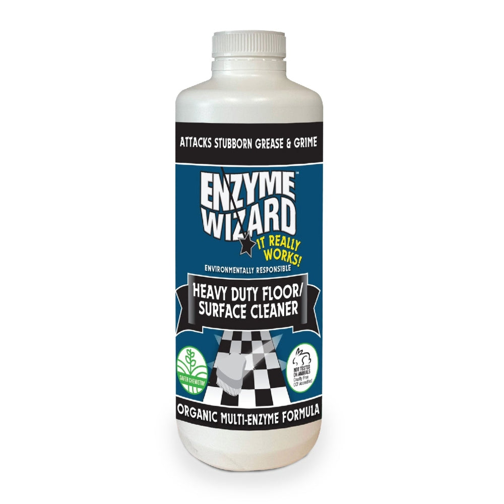 Enzyme Wizard HD Floor Surface Cleaner 1L | Central Cleaning Supplies