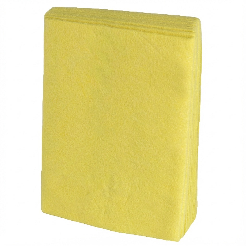 Yellow Cleaning Cloth Wipe 400x300mm | Central Cleaning Supplies